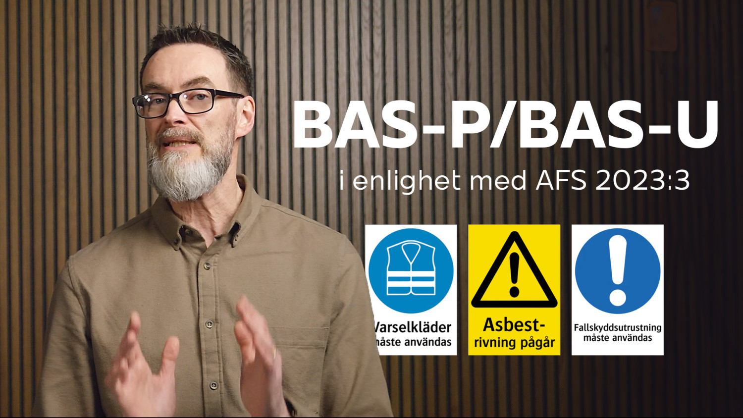 BAS P / BAS U i enlighet med AFS 2023:3 - Utbildning online